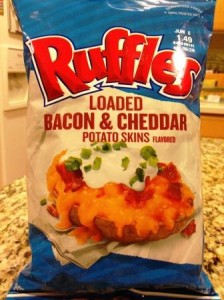 Review: Ruffles Loaded Bacon & Cheddar Potato Skins - So Good Blog