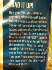 Review: Ruffles Loaded Bacon & Cheddar Potato Skins - So Good Blog