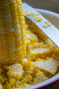 Corn Milk Recipe : How to Milk Corn on the Cob - So Good Blog